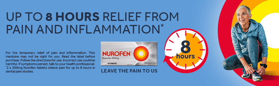 Buy Nurofen Ibuprofen Pain Relief Tablets 200mg 96 Pack Online at Chemist Warehouse®